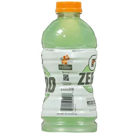 Gatorade Thirst Quencher G Zero Lime Pepino Bebida Deportiva De 28