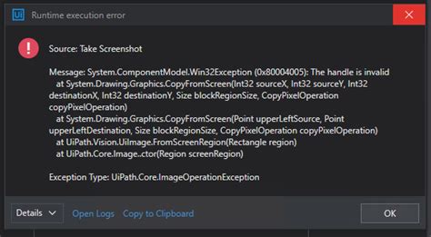 Take Screenshot Fails In Unattended Mode When RDP Disconnects Robot UiPath Community Forum