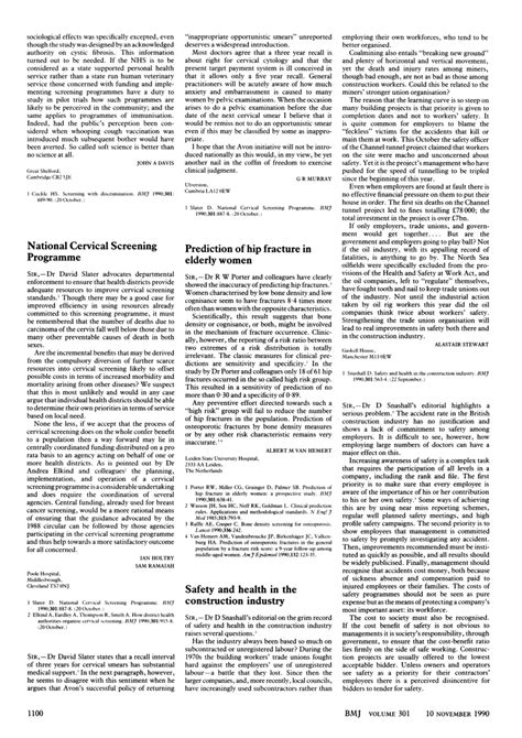 Pdf Prediction Of Hip Fracture In Elderly Women