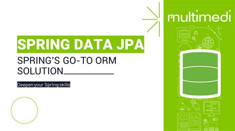 Spring Data JPA Easy Data Access In Your Enterprise Application Learningfever Proud To Be Ahead