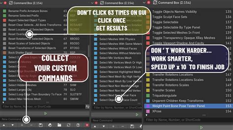 Command Box Addon For Blender Superhive Formerly Blender Market