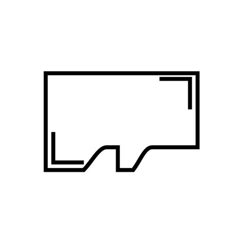 card memory outline vector svg icon svg repo