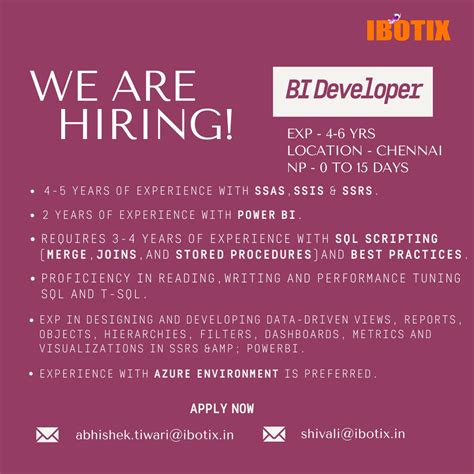 Ibotix Llp On Linkedin Bideveloper Powerbideveloper Powerbi