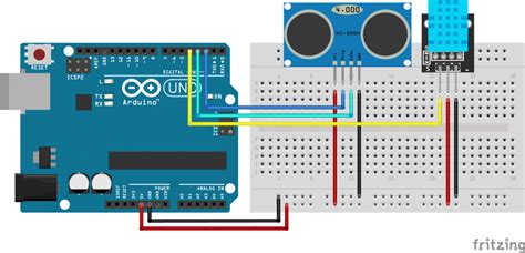 HC SR Ultrasonic Sensor With Arduino Tutorial Examples