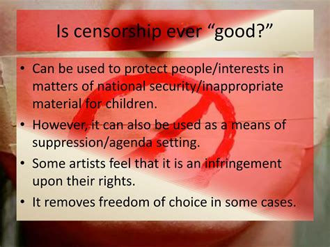 What Is Censorship Pptx