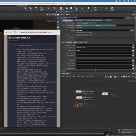 139 Error Code Im Getting A 139 Error When I Try To Render My White