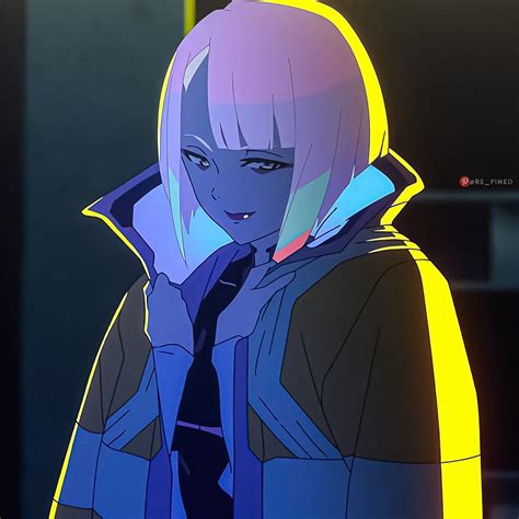 Lucy Icon Cyberpunk Edgerunners Gambar Tokoh Animasi Gambar