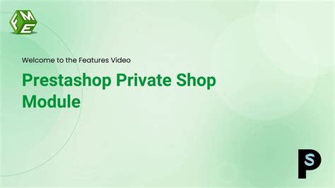 PrestaShop Private Shop Module Create A Members Only Store With B B Access Restriction YouTube