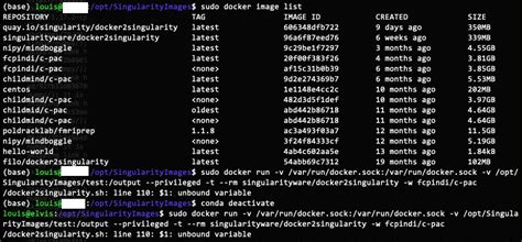 Error When With W Or F Options At Line 110 1 Unbound Variable · Issue 74 · Singularityhub