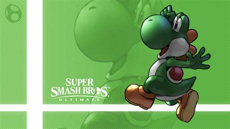 Super Smash Bros Ultimate Yoshi By Nin Mario64 On Deviantart