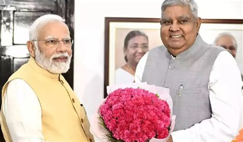 World Now Recognizes India Because Pm Modi Vice President Dhankhar Said