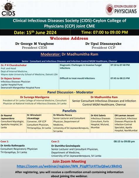 Upcoming Events CIDS India