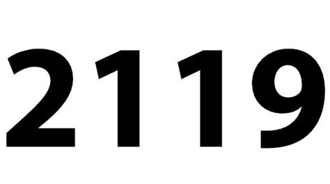 Zahl 2119