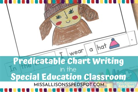 Predictable Chart Writing In The Special Education Classroom Miss