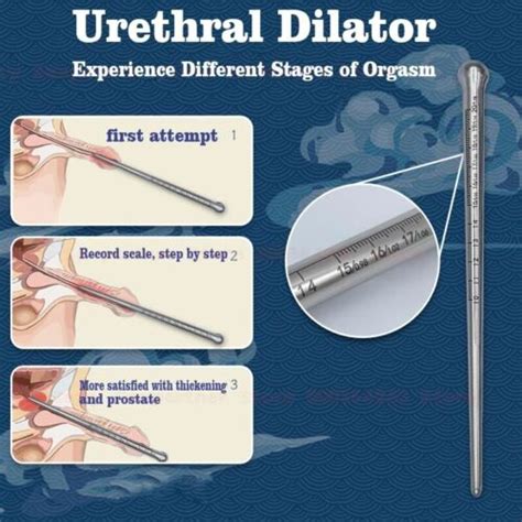 Male Stainless Steel Urethral Plug Beads Sounding Rod Penis Plug