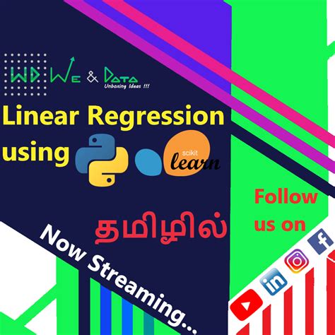 We And Data Linear Regression Using Python Sklearn How To Build A
