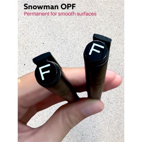 Jual Snowman Opf Permanen For Smooth Surfaces Spidol Spidol Permanen
