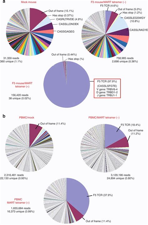 Sequence Analysis Of Tcr Vβ Cdr3 Vdj Sequences The Relative Abundance