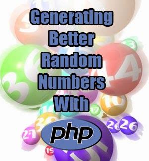 ExtraTutorials Random Number Generation In Php