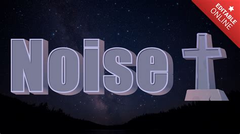 Noise Text Effect Generator Textstudio