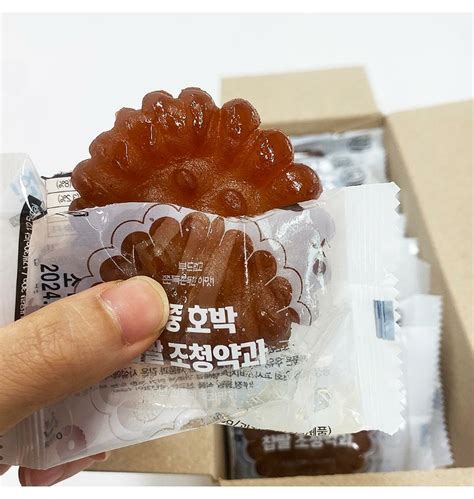 건강하셩 맛있는 장인약과 30g X 25개 호박 미니 찹쌀 궁중 꿀 약과 버스대절음식 맛집 한국전통 과자 디 티몬