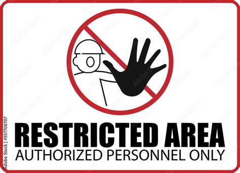 Do Not Enter Sign No Trespassing Prohibit People From Passing Warning