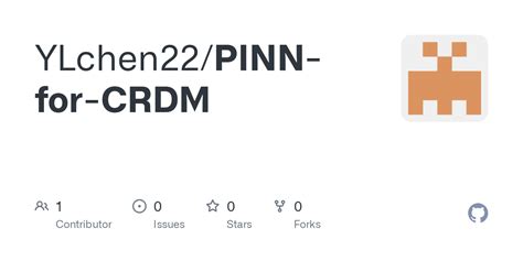 Github Ylchen Pinn For Crdm