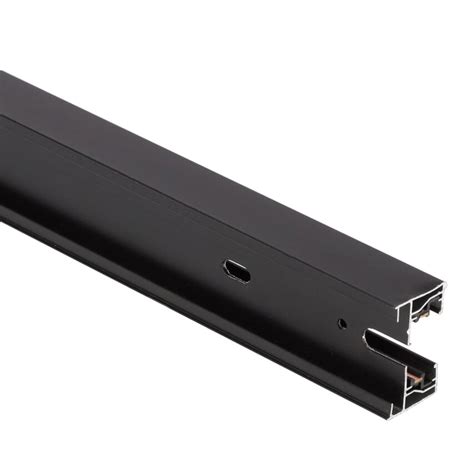 Seva Track Surface Mounted 1 Phase Busbar 0 9m 220 240v Ip20 Black