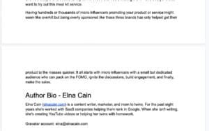 What Is A Byline And Where Do You Put It In Your Article Elna Cain