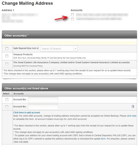 How To Change OCBC Mailing Address Step By Step Guide