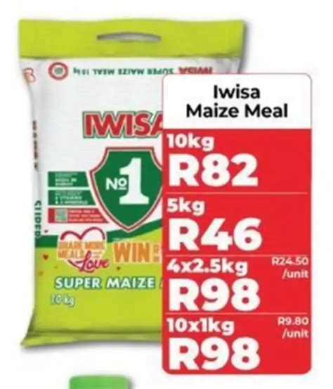 Iwisa Maize Meal 10kg Offer At 1up
