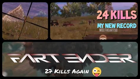My New Record 24 Kills 27 Kills Again Duo Vs Squad Fartender