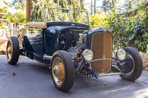 Flathead Powered Ford Model A Roadster Hot Rod For Sale On Bat Auctions