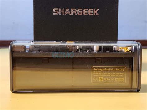 Shargeek Storm 2 Storm 2 Slim Review Unique See Thru Travel Friendly Power Banks With Up To