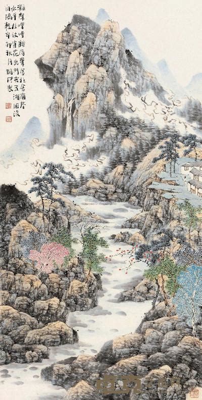 刘铜成 辛卯（2011）年作 春山烟雨 镜片朵云轩 2011秋季艺术品拍卖会上海朵云轩拍品价格图片拍卖专场拍卖会预展拍卖会结果