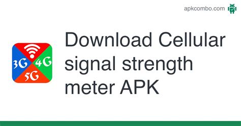 Cellular Signal Strength Meter Apk Android App Free Download