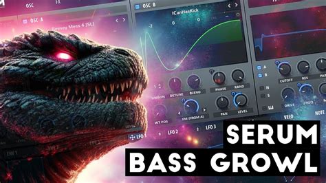 How To Make A SERUM GROWL BASS In 5 Minutes YouTube
