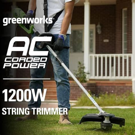 Greenworks Coupe bordure Débroussailleuse à Fil Électrique 230V 40cm