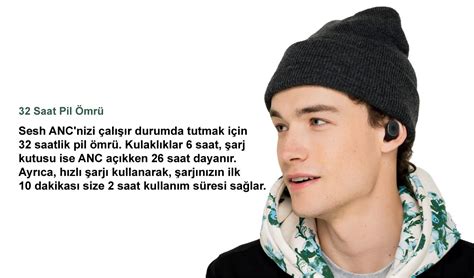 Skullcandy Sesh Anc Tws Kablosuz Kulak I Kulakl K