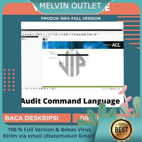 Jual Audit Command Language Acl Full Version Lifetime Terbaru Premium