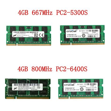 So Dimm Types