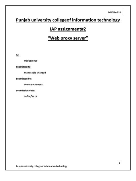 proxy pdf proxy server web server