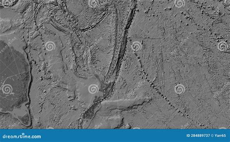 Kermadec Plate Boundaries Bilevel Map Stock Illustration Illustration Of Temblor