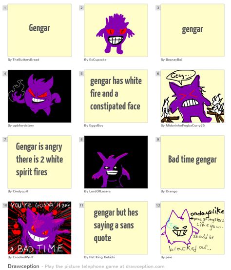 Gengar Drawception