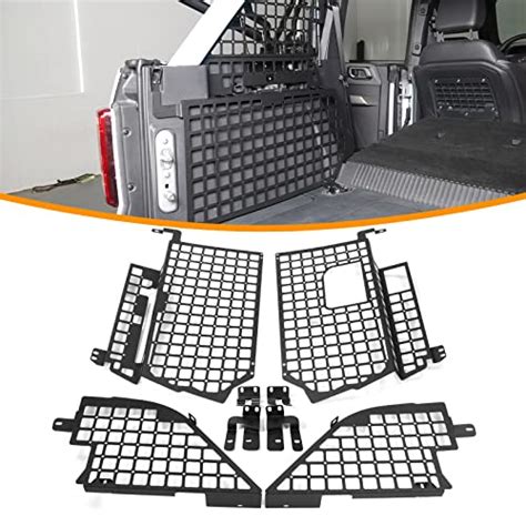 Crosship Metal Molle Panel For Ford Bronco 2021 2023 Rear Window Cargo