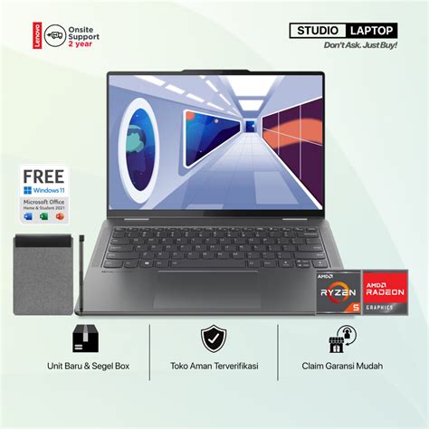 Jual Lenovo Yoga Arp Ryzen U Ram Gb Gb Ssd Oled Touchscreen Windows