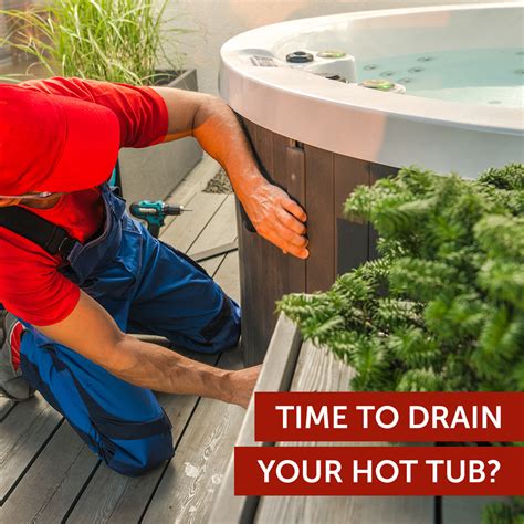 The Cover Guy Is It Time To Drain Your Hot Tub As We