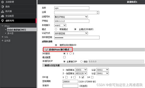 Vpn部署场景——ipsec Vpn—点到点vpn（1）ipsec 可以用1921680。0 Csdn博客
