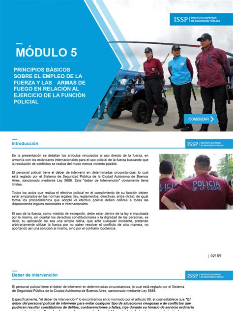 Módulo 5 Imprimible 2pptx Descargar Gratis Pdf Policía Justicia
