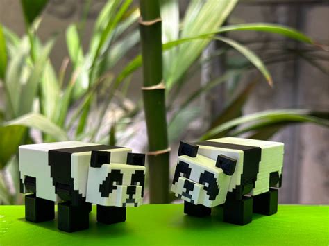 Minecraft Panda By Dividomakerworld Download Free 3d Models